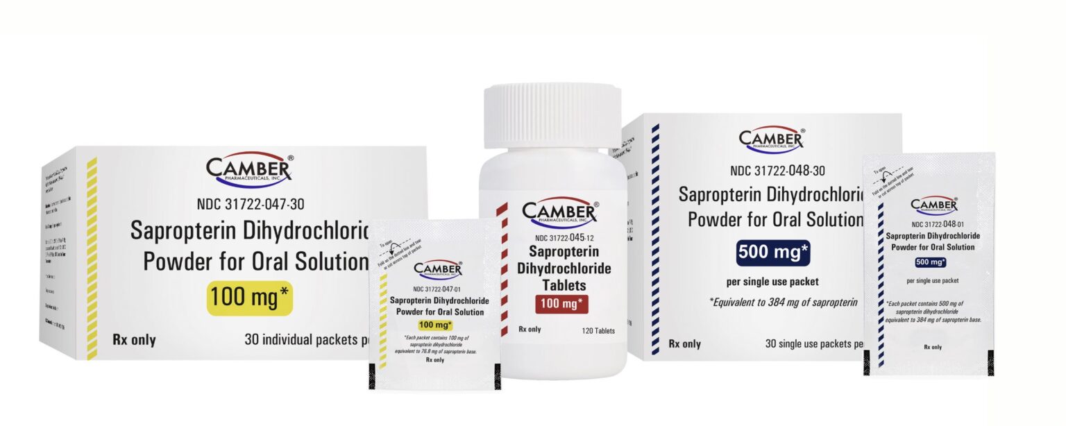 Camber Pharmaceuticals Launches Generic Kuvan® Tablets and Powder for ...