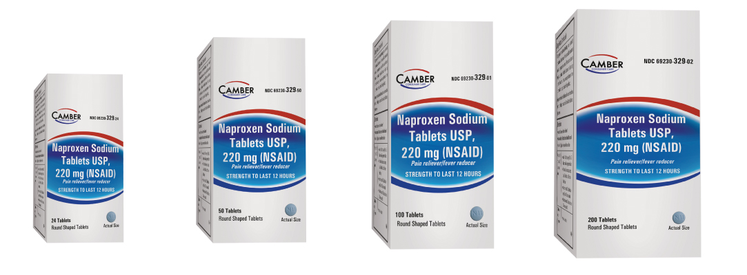 Camber Consumer Care Launches Naproxen Sodium Tablets – Camber ...