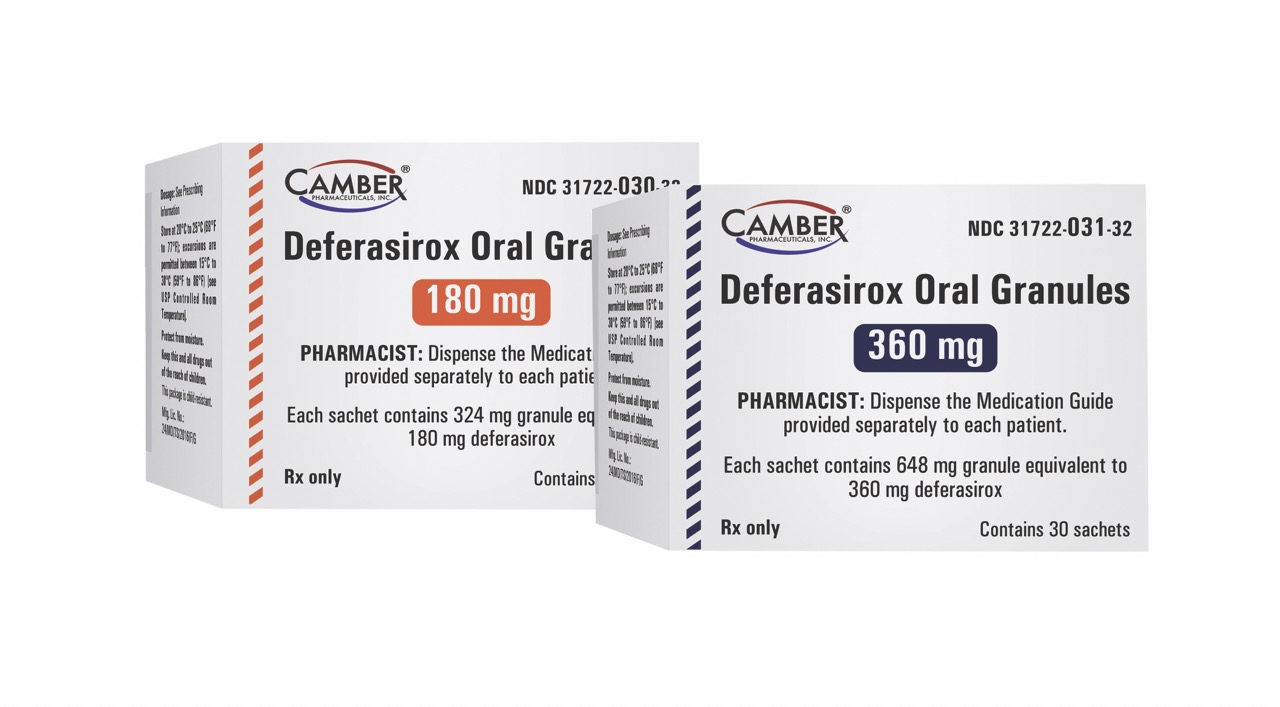 Camber Pharmaceuticals Launches Generic Jadenu® Sprinkle – Camber Pharmaceuticals