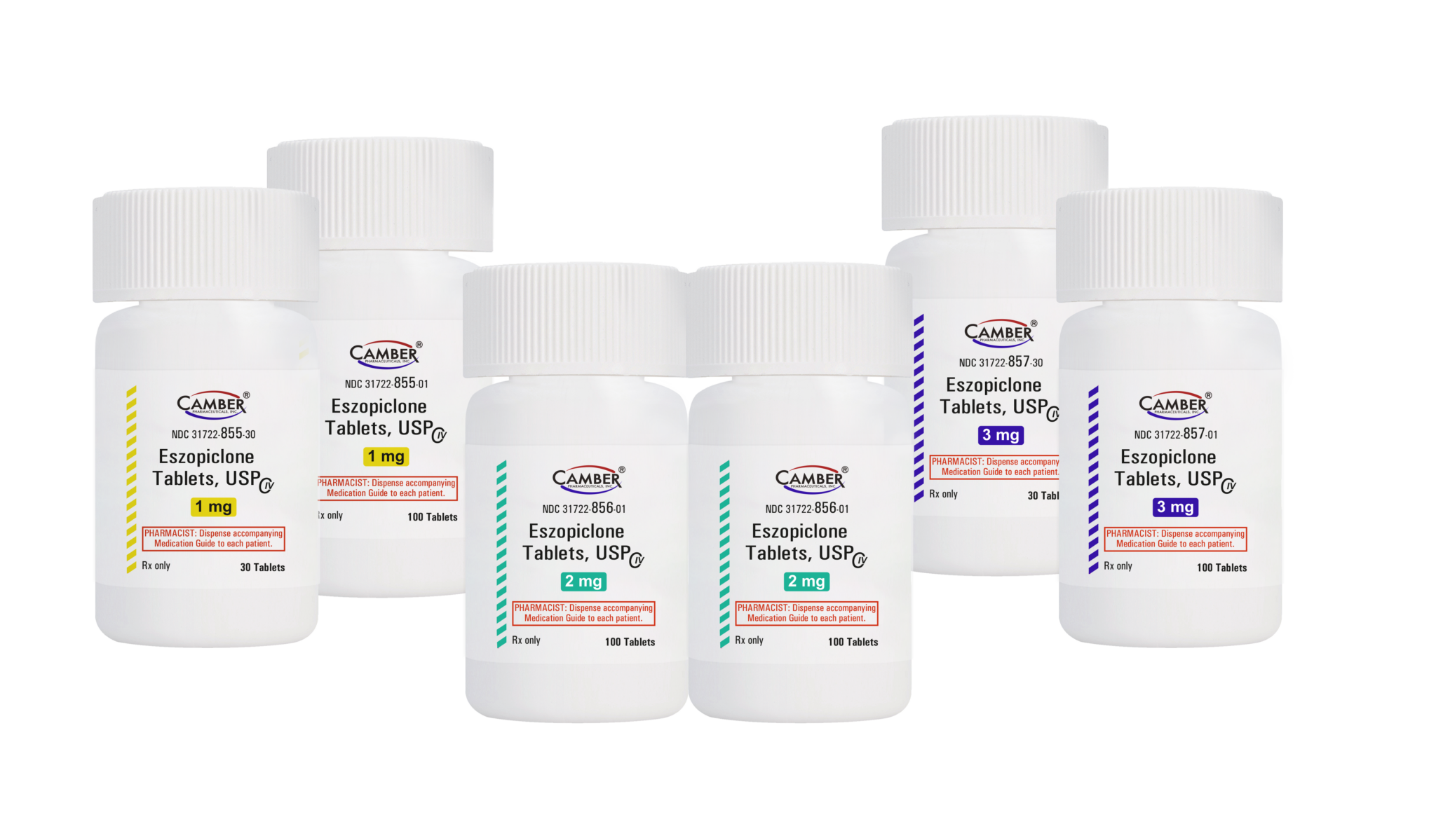 Camber Launches Generic Lunesta® – Camber Pharmaceuticals