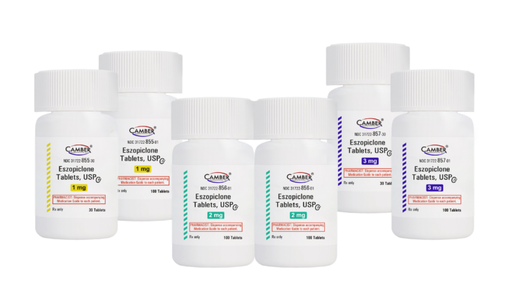 Camber Launches Generic Lunesta® – Camber Pharmaceuticals