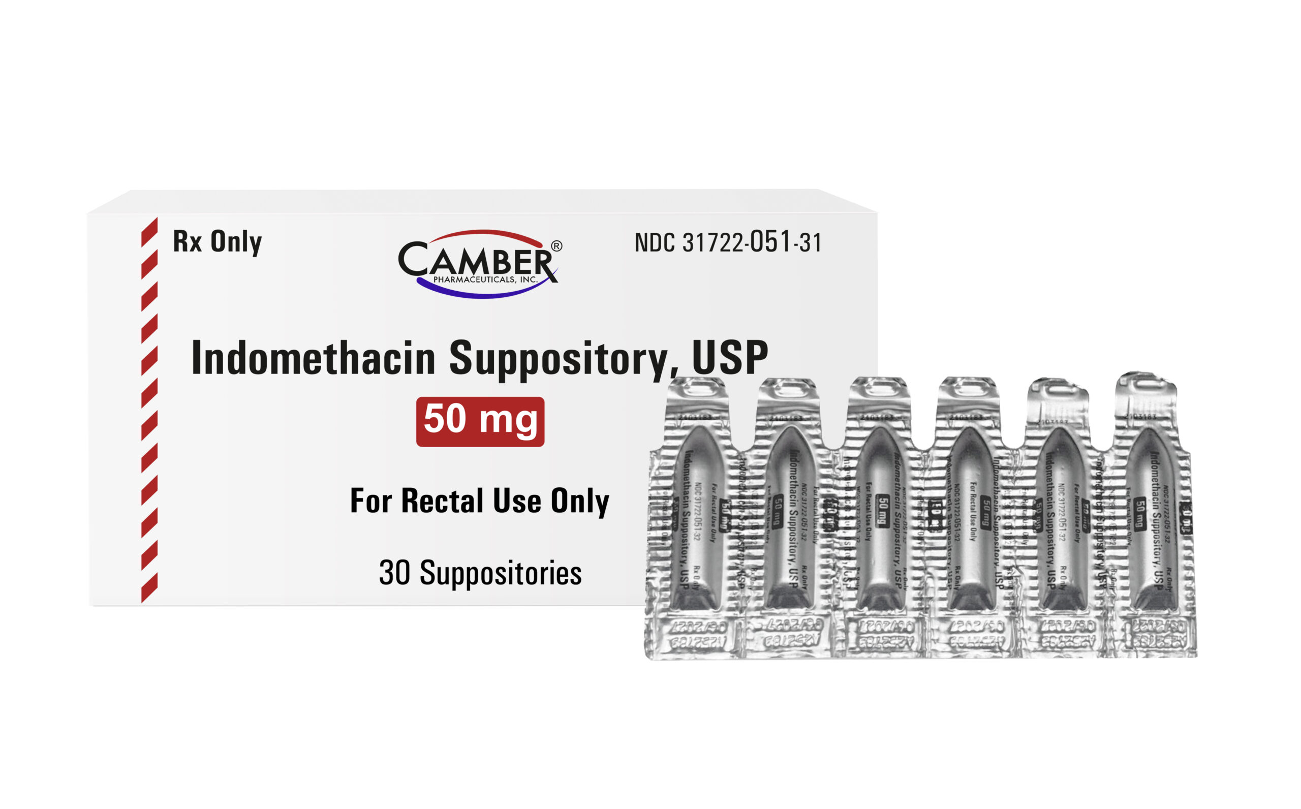 Camber Launches Indomethacin Suppositories – Camber Pharmaceuticals