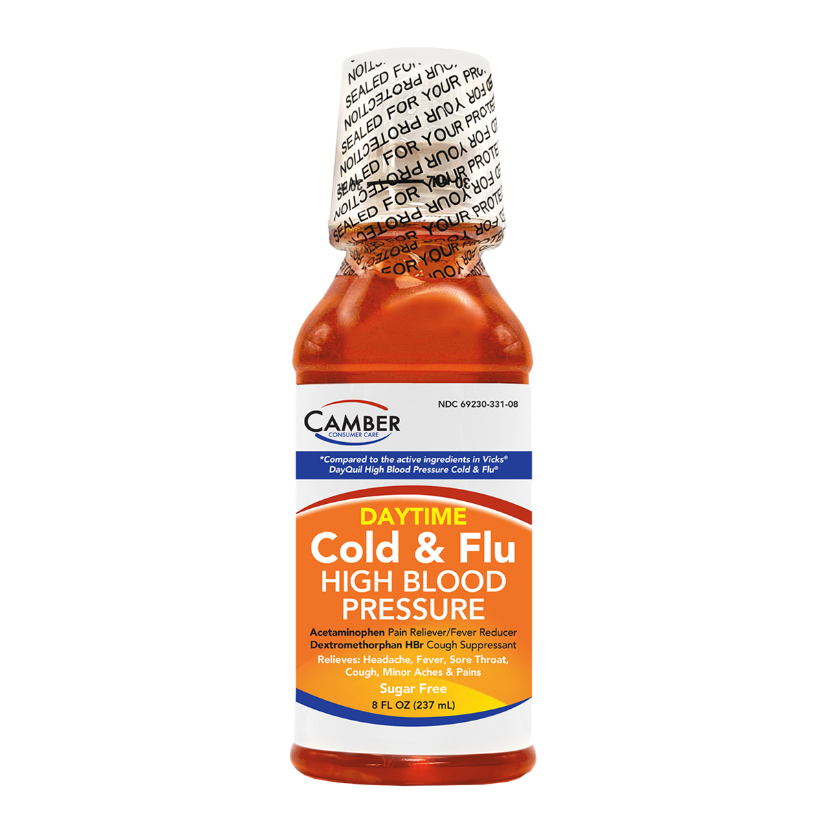 Daytime Cold & Flu High Blood Pressure – Camber Pharmaceuticals