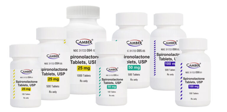 Camber Launches Spironolactone Tablets – Camber Pharmaceuticals